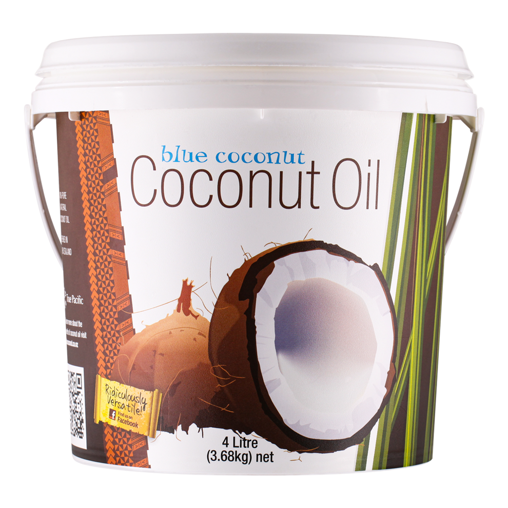Coconut Oil 4 Litre (3.68kg) – Blue Coconut